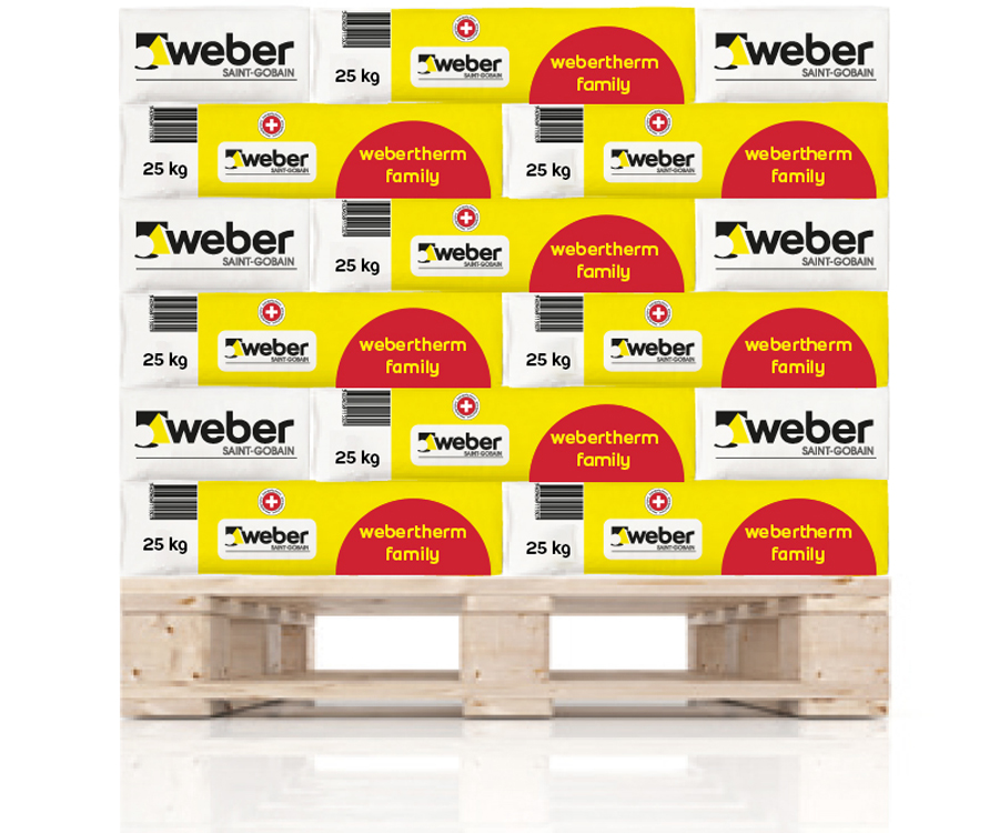 Paleta webertherm family (TRG) - SG Klub